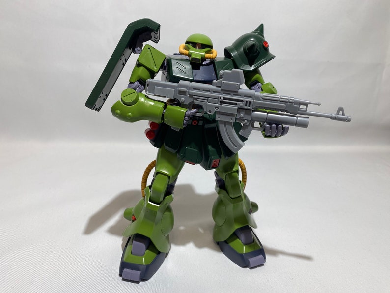 Geara Zulu Beam Machine Gun resin Weapon Kit - Etsy