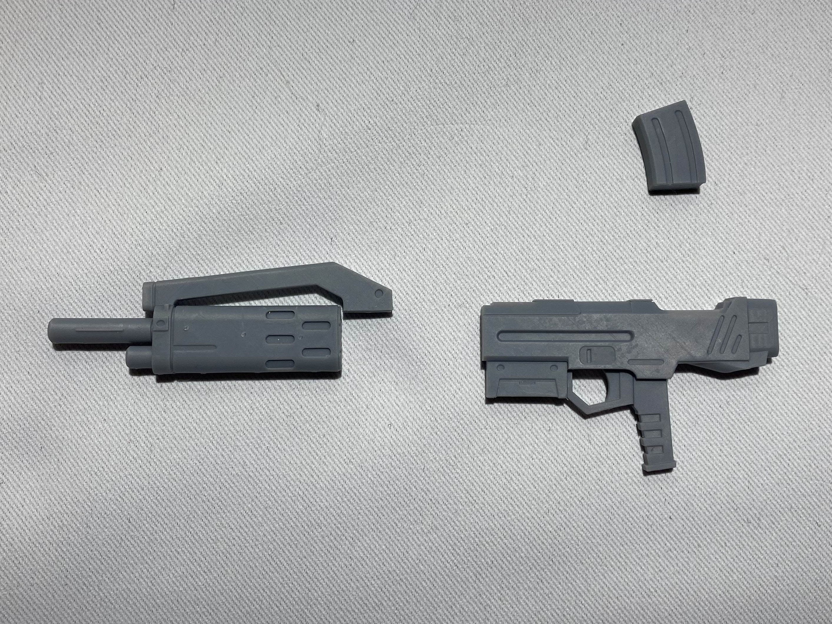 Geara Doga Commander Beam Machine Gun resin Weapon Kit - Etsy