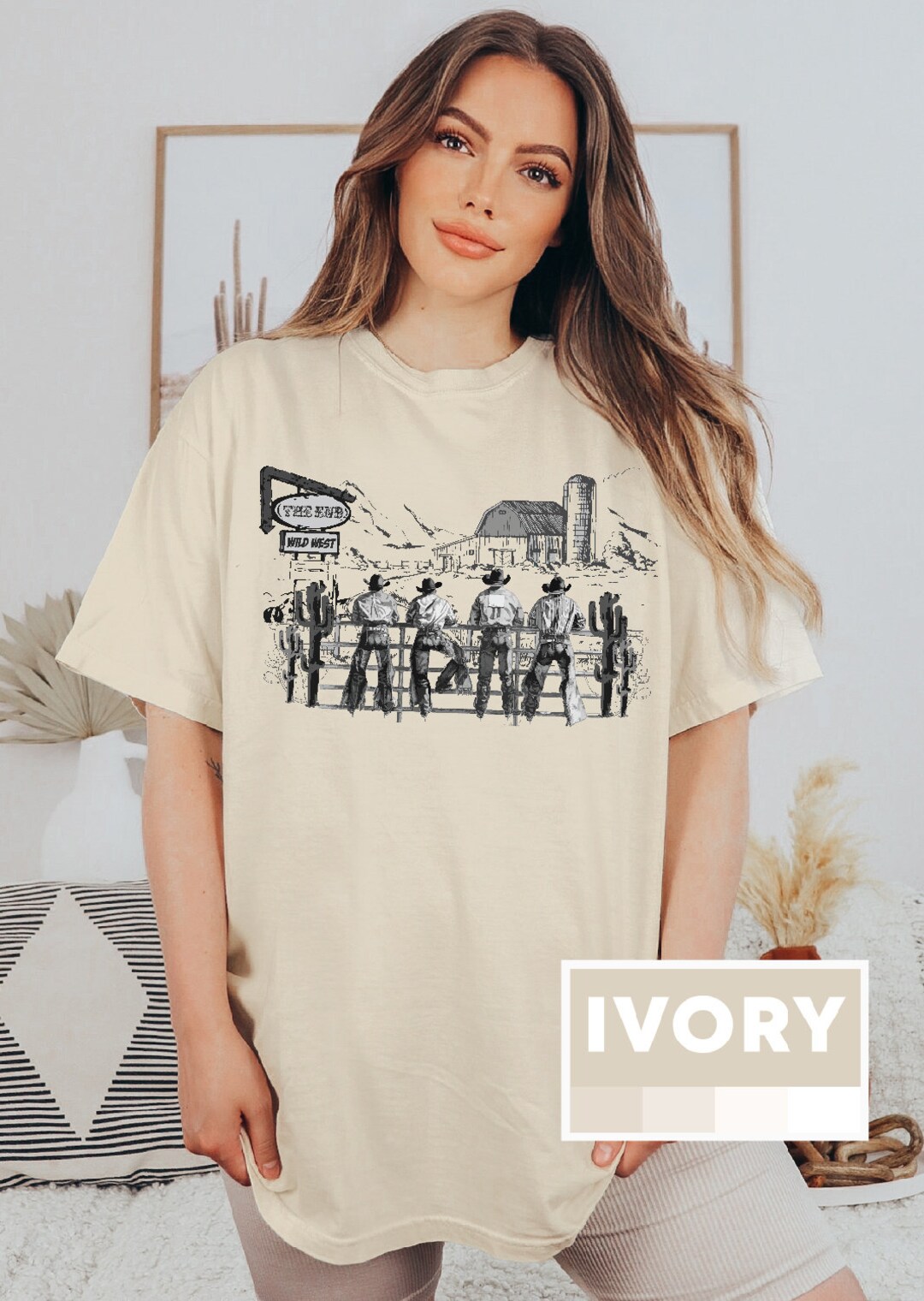 The End Wild West Western Comfort Colors Shirt, the End Western Cowboys ...