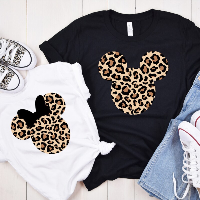 Leopard Minnie Mouse - Etsy
