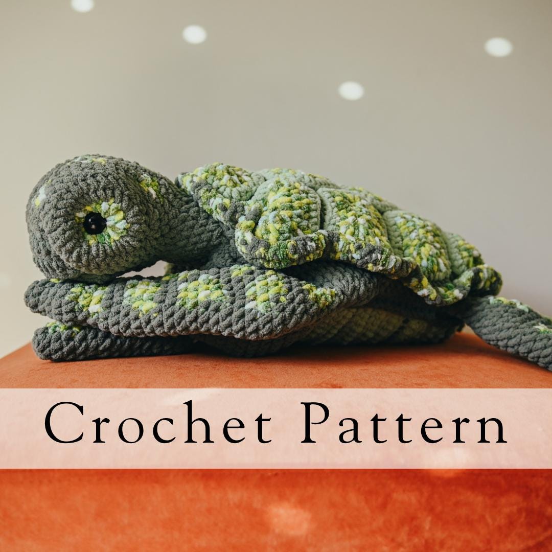 Salish the Sea Turtle Pattern | Crochet Pattern |digital Download | PDF ...