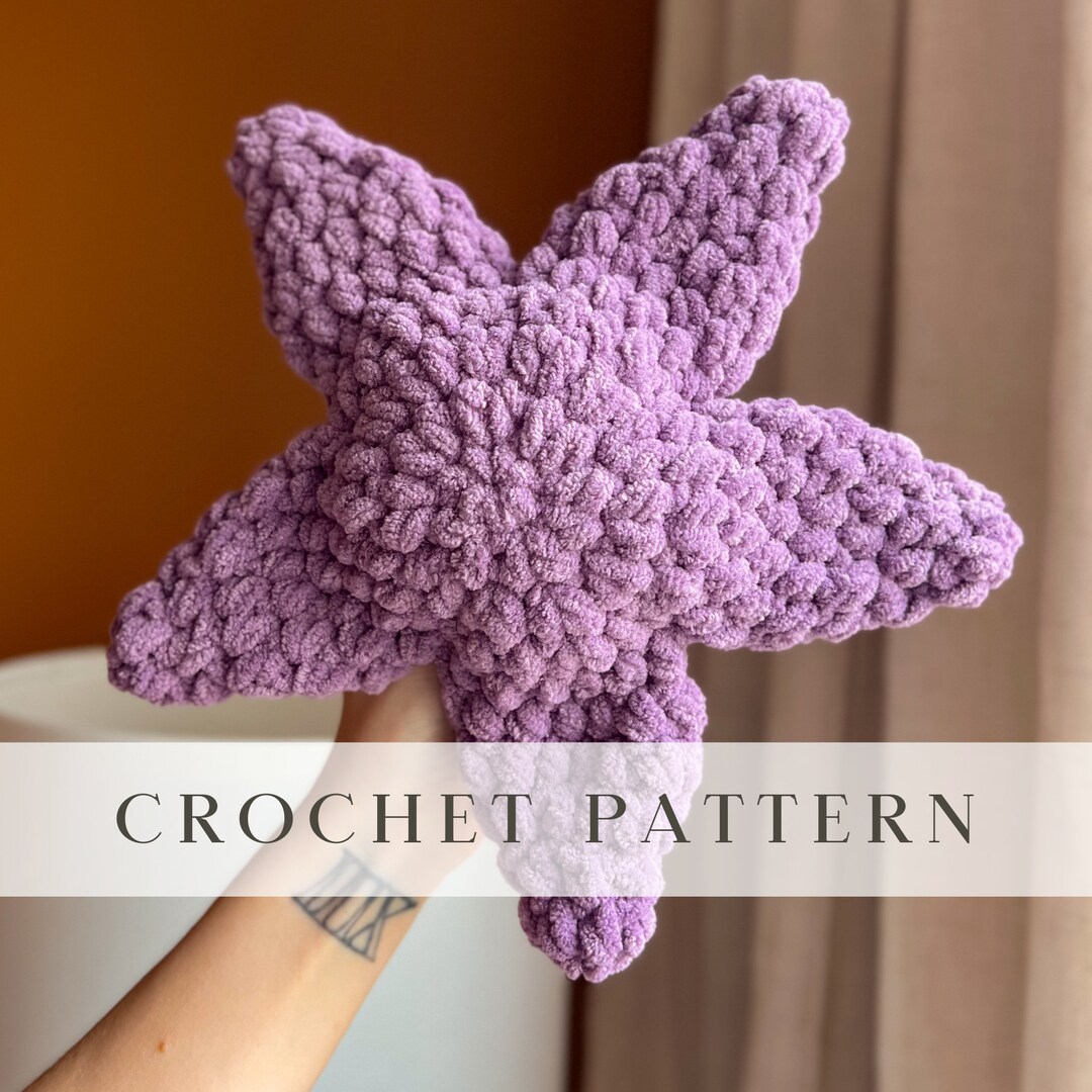 MINI Tina the Starfish Pattern | Crochet Pattern |digital Download ...