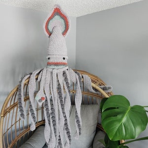 Cal the Colossal Squid Pattern | Crochet Pattern |digital Download ...