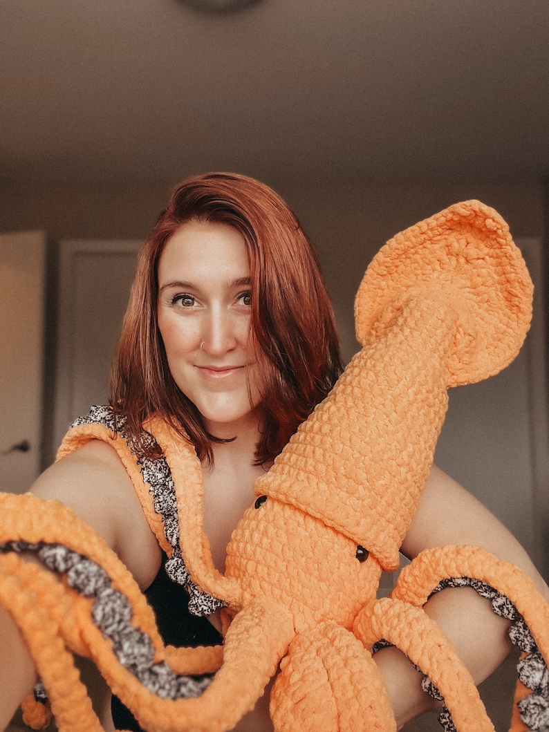 Cal the Colossal Squid Pattern | Crochet Pattern |digital Download ...