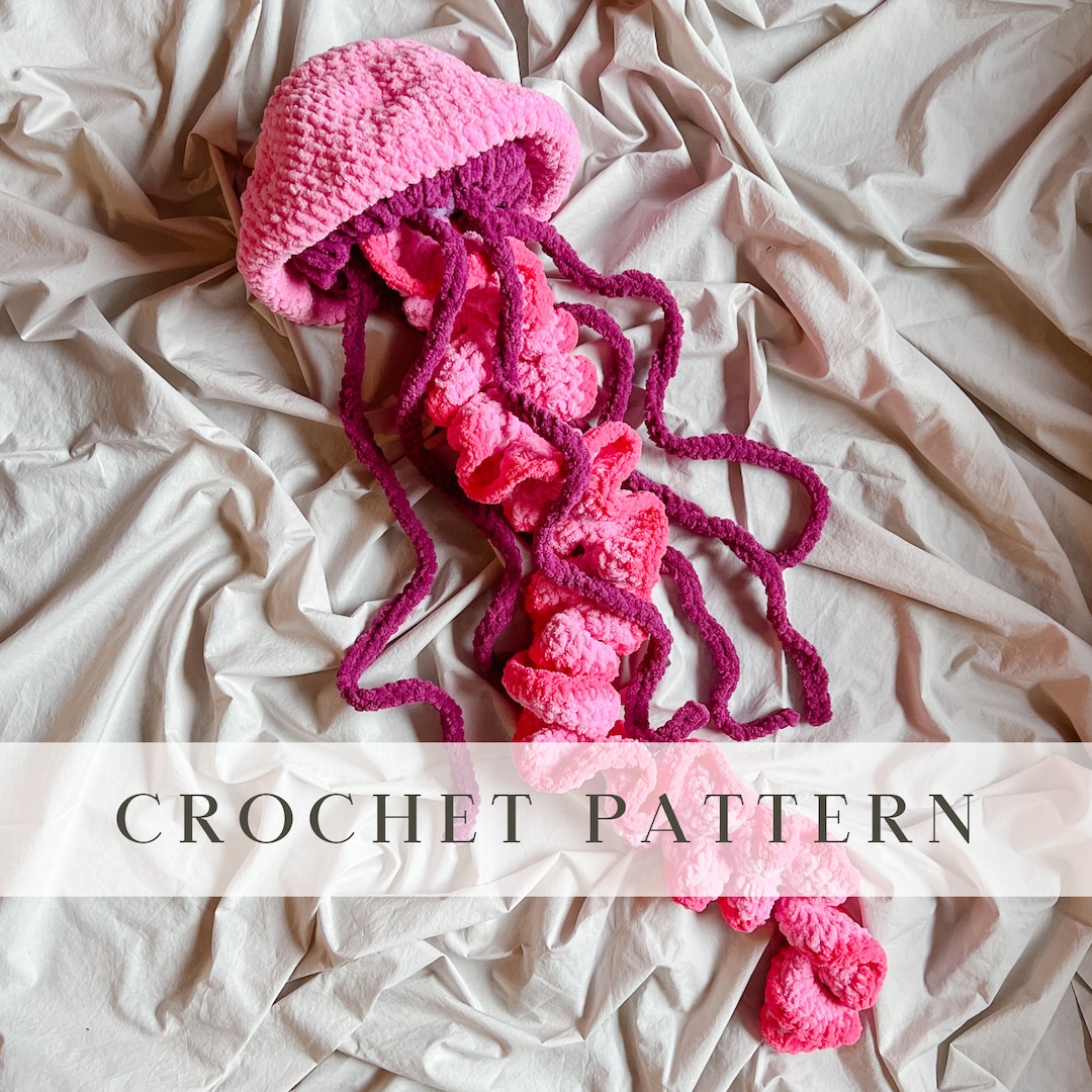 Jazzy the Jellyfish Pattern | Crochet Pattern |digital Download | PDF ...