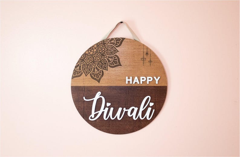Happy Diwali Sign Diwali Gift Happy Diwali Decoration Diwali Gift Decor ...