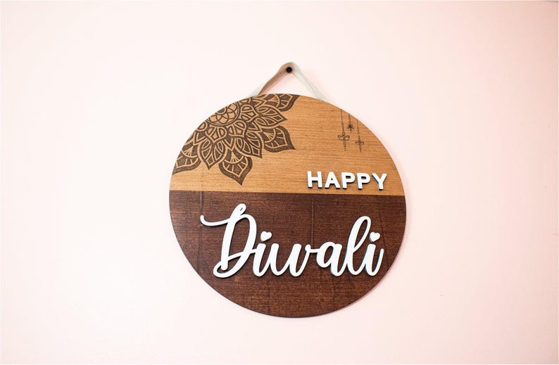 Happy Diwali Sign Diwali Gift Happy Diwali Decoration Diwali Gift Decor ...