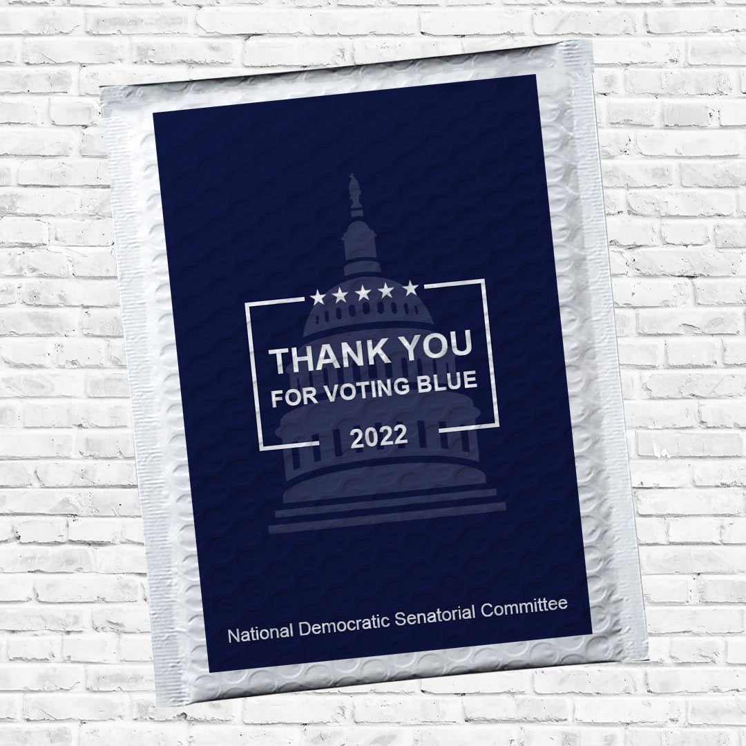 Thank You for Voting Blue Mail Prank - Etsy
