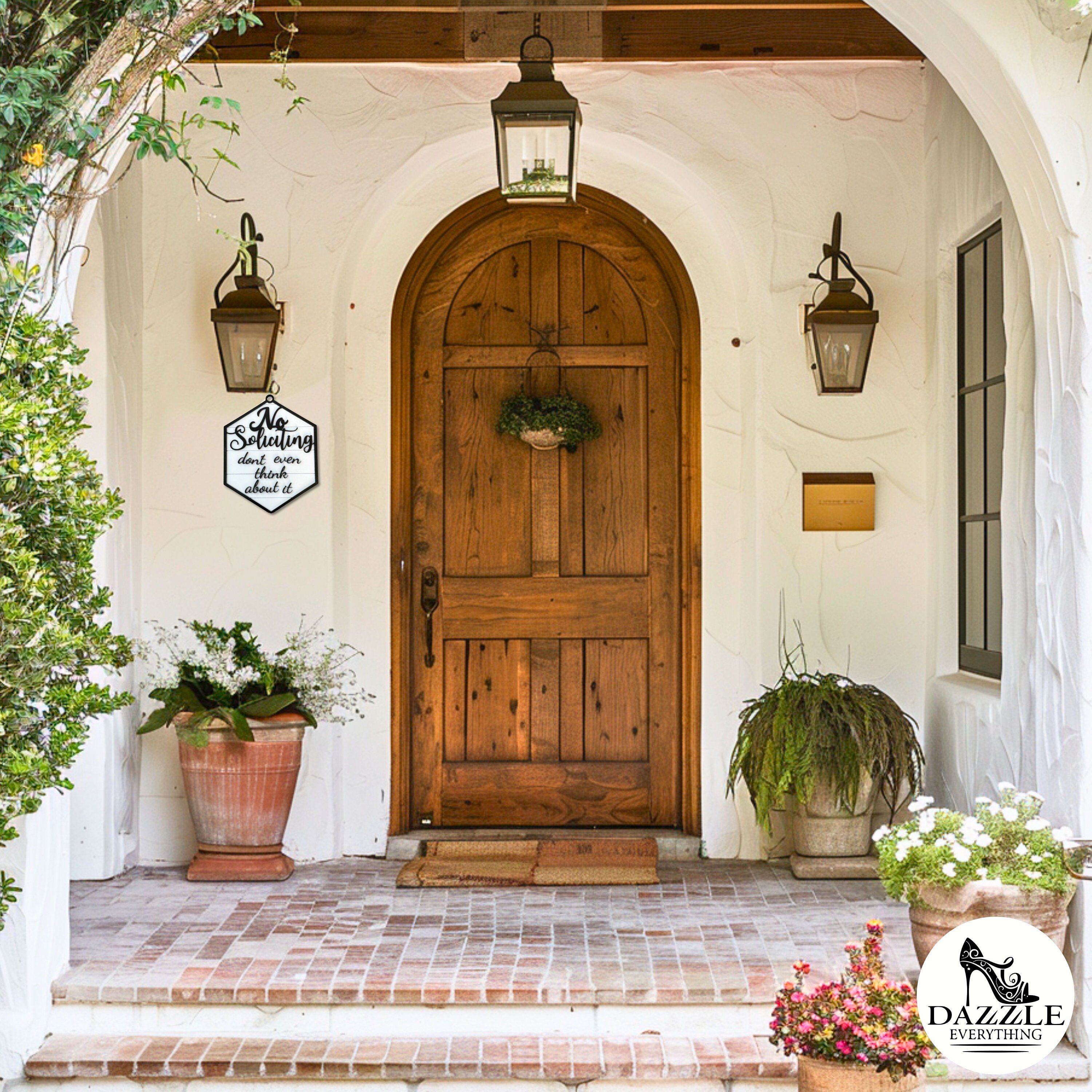 No Soliciting Sign, No Knocking Sign Funny, Door Bell Sign, Please Do ...