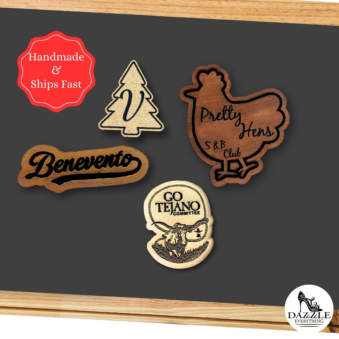Engraved Logo Magnets, Personalized Magnets, Custom Business Magnets ...