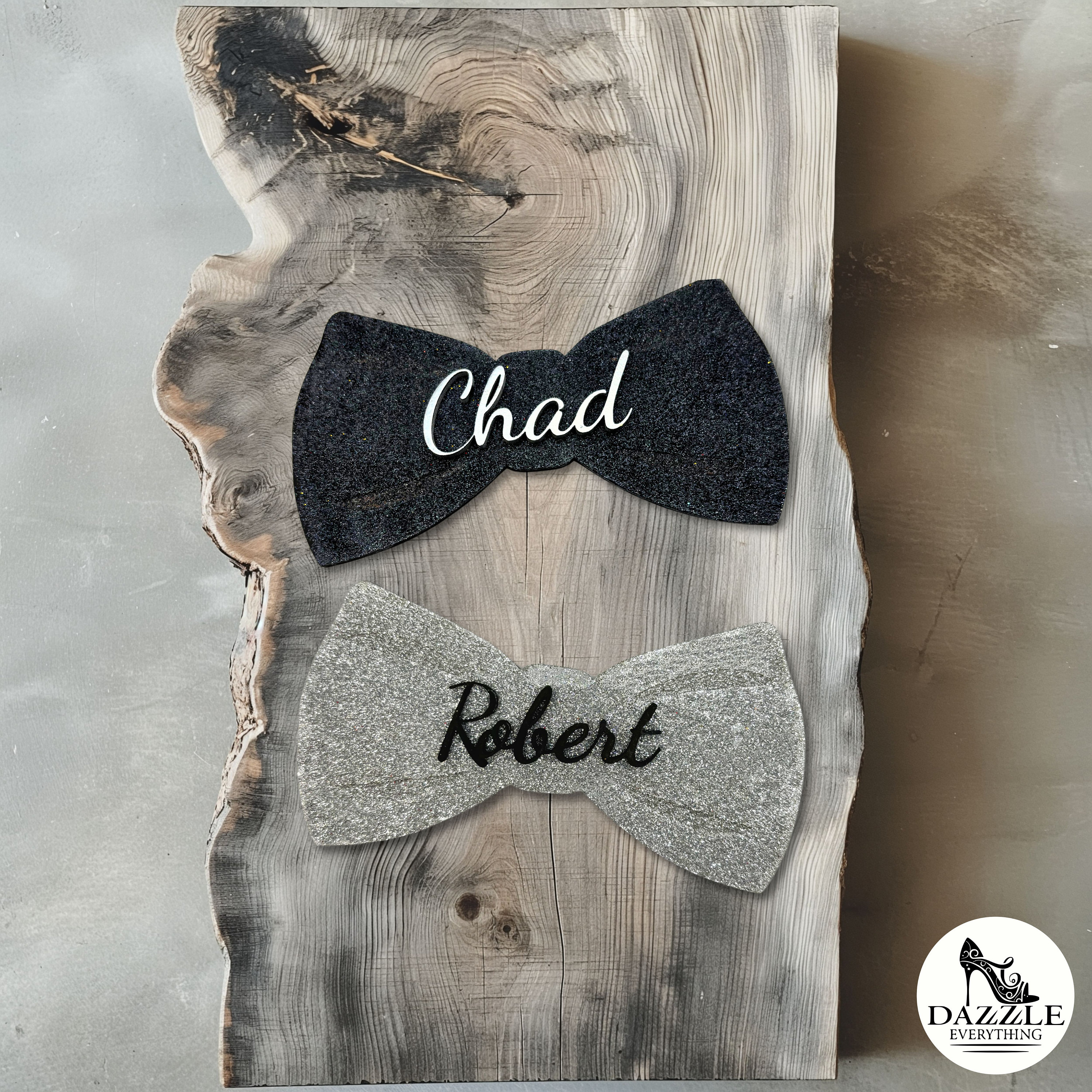 Wedding Name Tags, Wedding Name Plate, Wood Name Tag, Table Decor ...