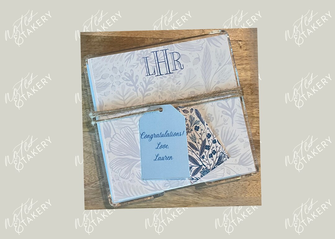 Acrylic Note Holder - Etsy