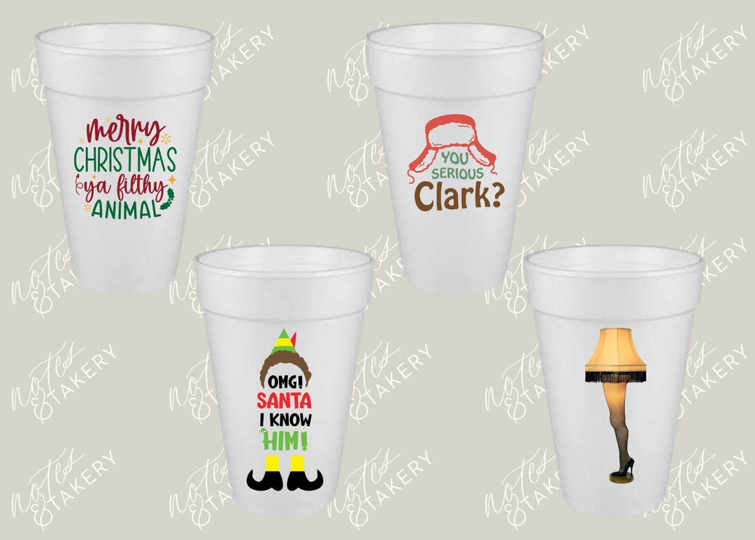 Christmas Favorite Cups - Etsy
