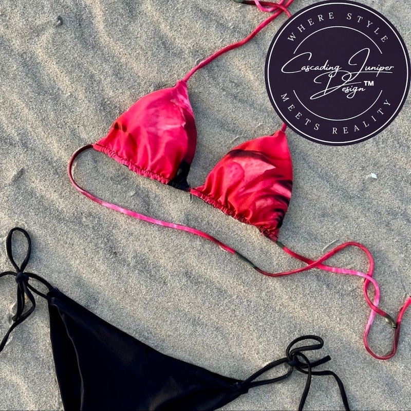 Mom in String Bikinis - Etsy