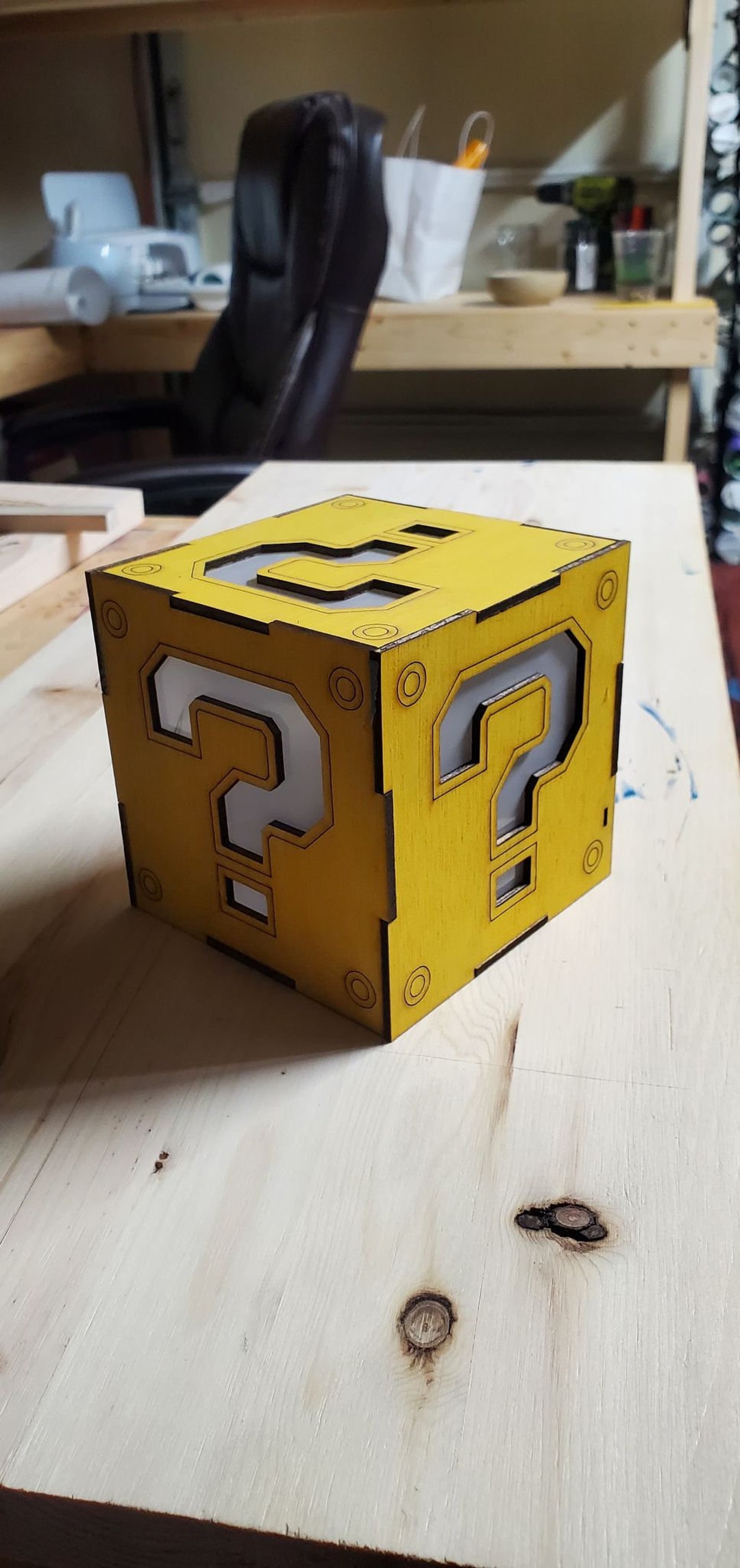 Light up Mario Brothers, Mystery Cube, - Etsy Canada