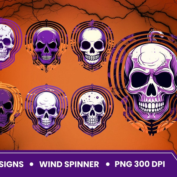 Skull Spinner Png - Etsy