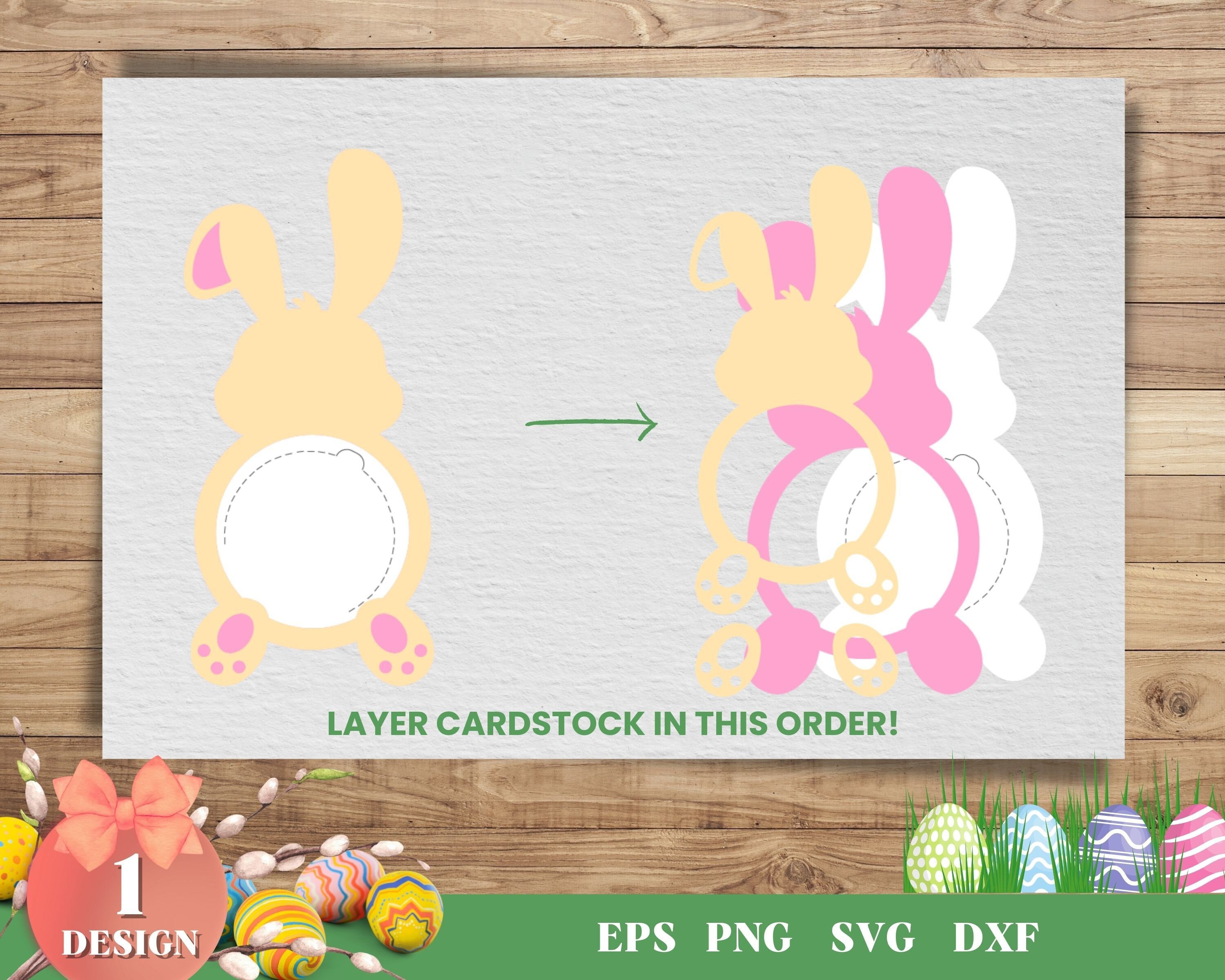 Easter Candy Dome SVG, Easter Bunny, Kids Candy, Lollipop Holder, Candy ...