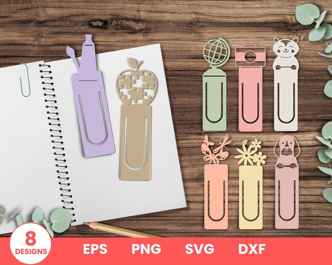 Teacher Bookmark SVG Bundle, Bookmark Svg, Teaching Svg, School ...