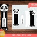 Animals Bookmark SVG Bundle, Bookmark Svg, Lion Svg, Tiger Bookmark ...
