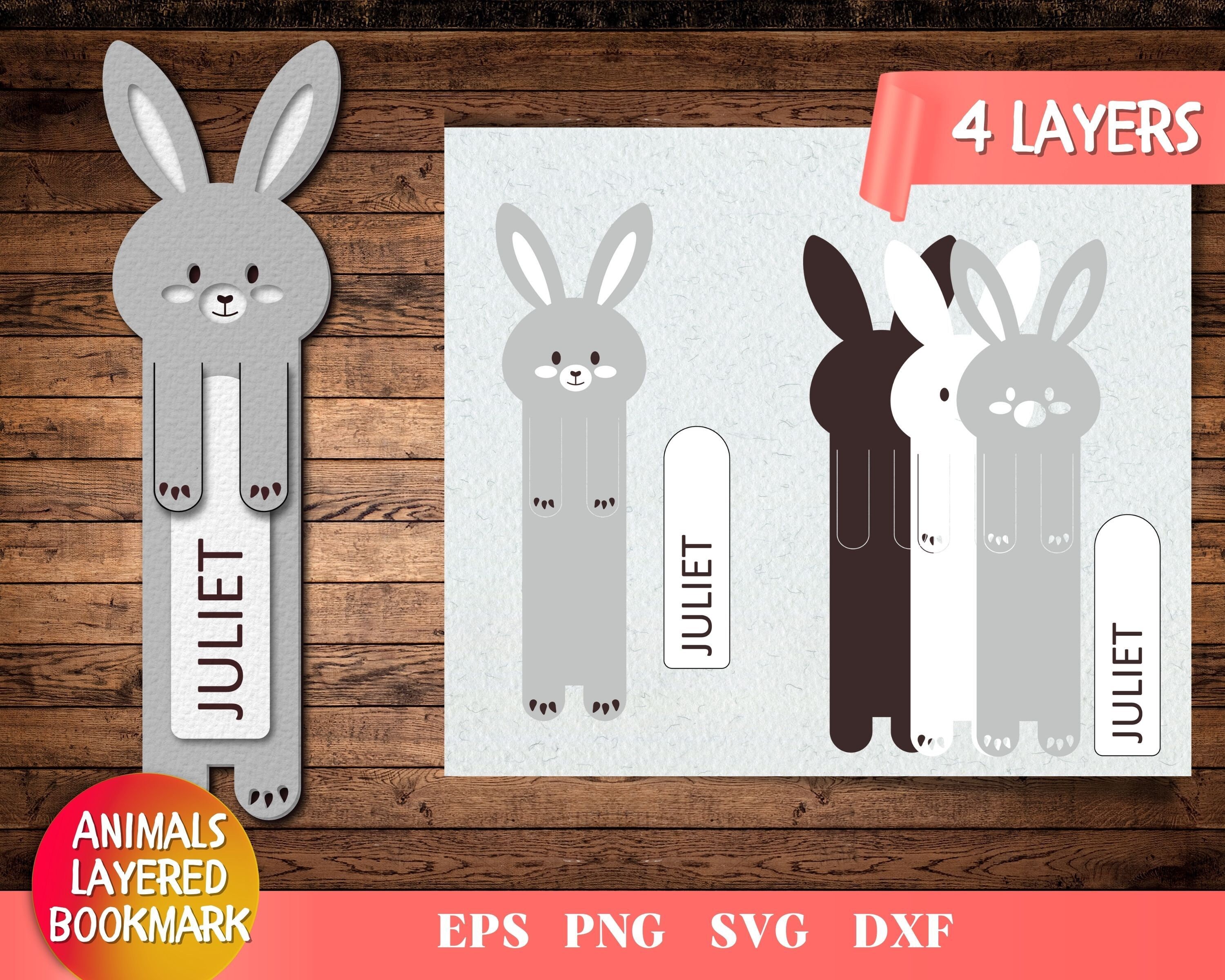 Animals Bookmark SVG Bundle, Bookmark Svg, Lion Svg, Tiger Bookmark ...
