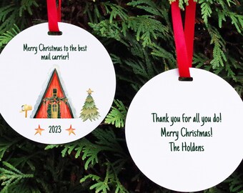 USPS Carrier Christmas Ornament USPS Carrier Thank You Gift - Etsy