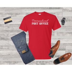 Customized Post Office Tshirt , Personalized Post Office T-shirt ...