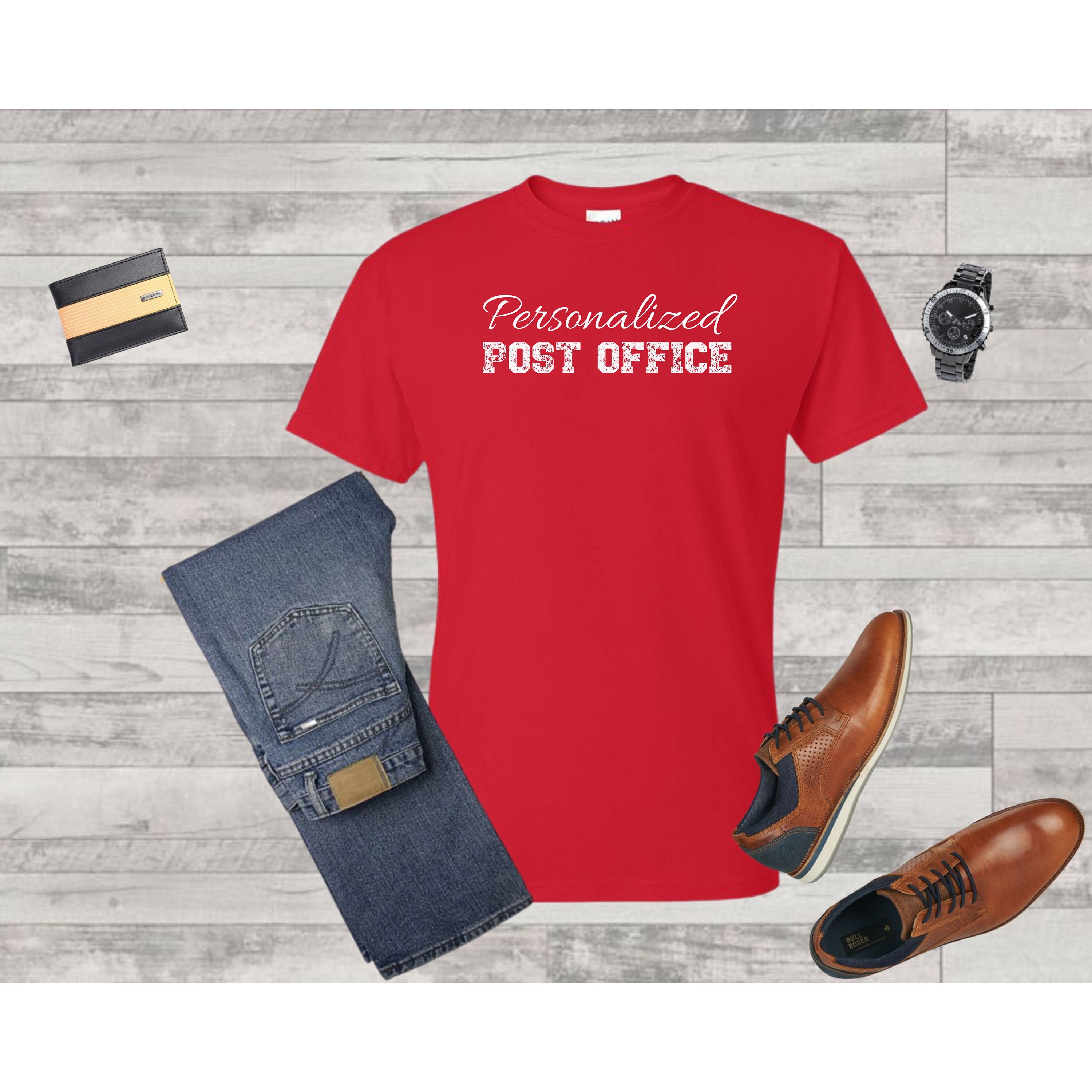 Customized Post Office Tshirt , Personalized Post Office T-shirt ...
