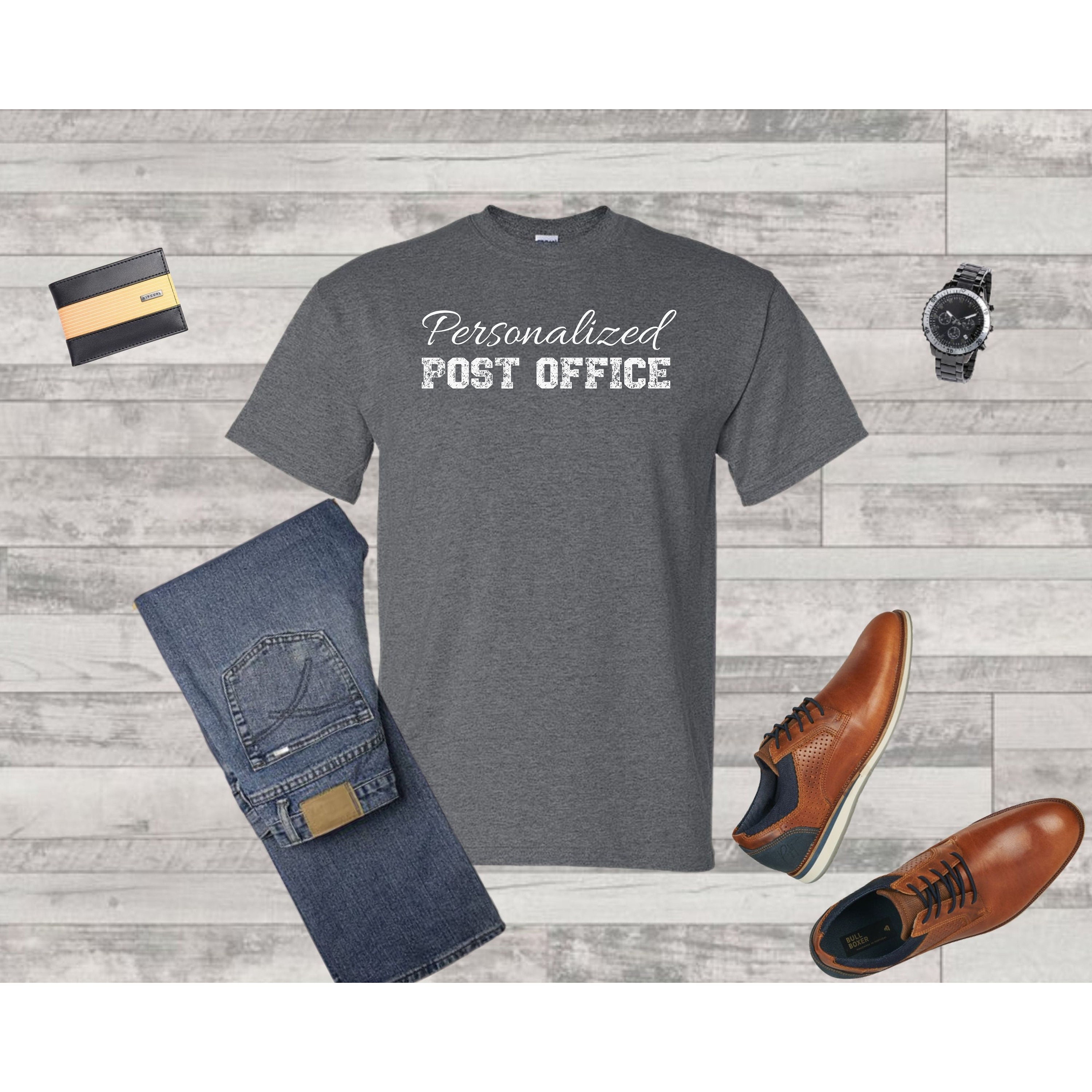 Customized Post Office Tshirt , Personalized Post Office T-shirt ...