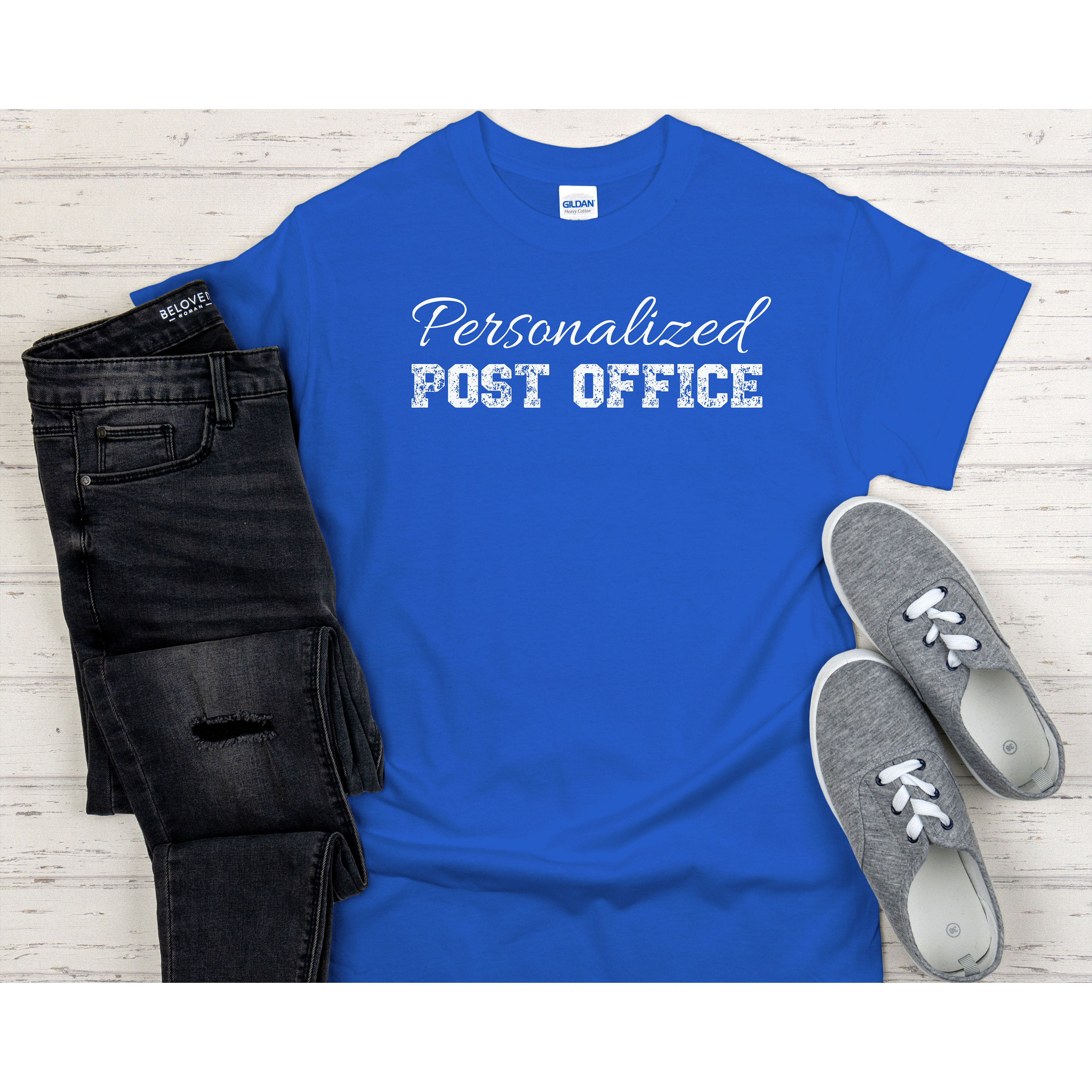 Customized Post Office Tshirt , Personalized Post Office T-shirt ...
