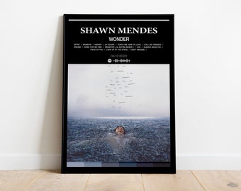 Shawn Mendes Wonder Poster - Etsy