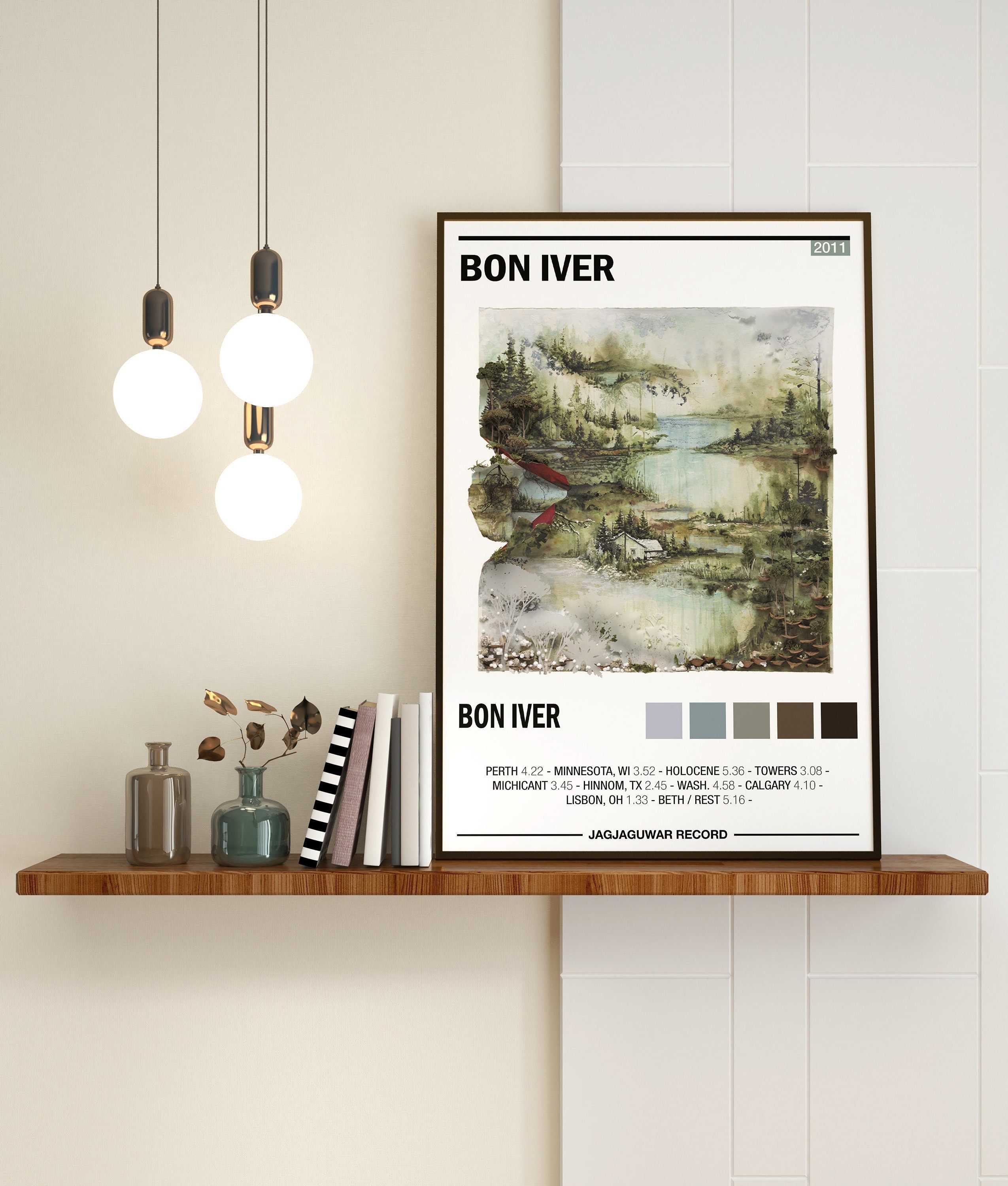 Bon Iver - Bon Iver - Album Poster sold by Caye-Emotion | SKU 24953510 ...