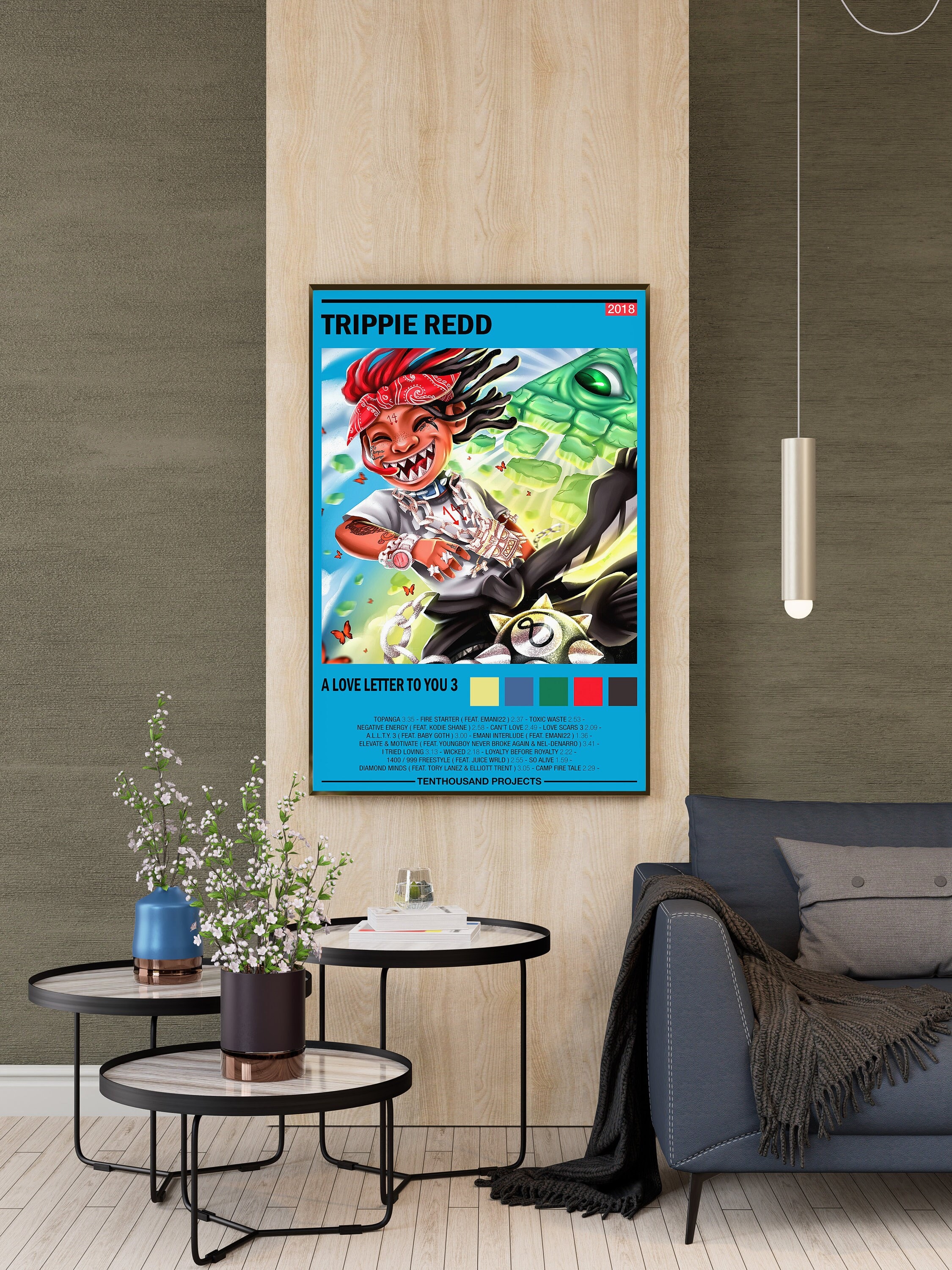 Trippie Redd A Love Letter To You 3 Album Poster Sold By Colin Shaw 7677
