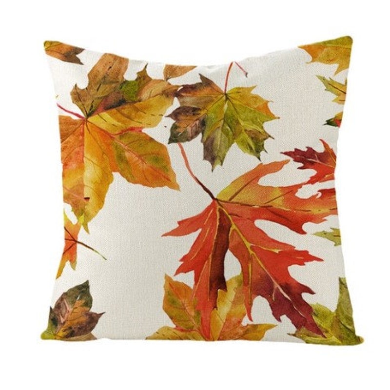 Maple Leaf Pillow - Etsy