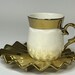 Coffee Cup Set 6 Pieces, With White and Gold Color Luxury Coffee Cup ...