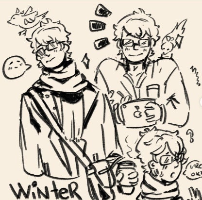 Half Body Cartoon Style Drawing - Etsy