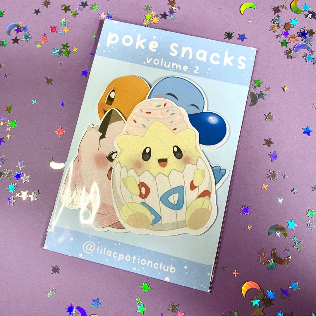 Pokemon poke Snacks Volume 2 Sticker Set Custom Vinyl Stickers ...