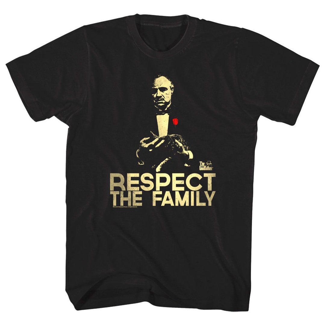 Godfather Respect the Family Men's T Shirt Adult Tees - Etsy