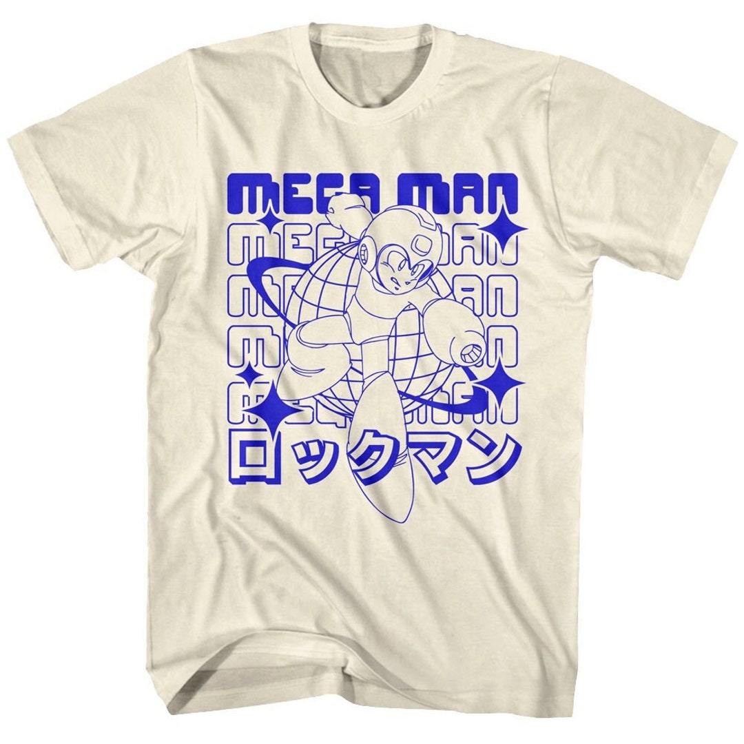 Megaman Shirt 72 Worldwide Video Game Graphic Tees - Etsy