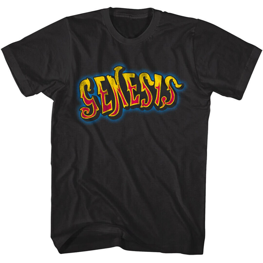 Genesis Retro Logo Men's T Shirt Adult Tees - Etsy