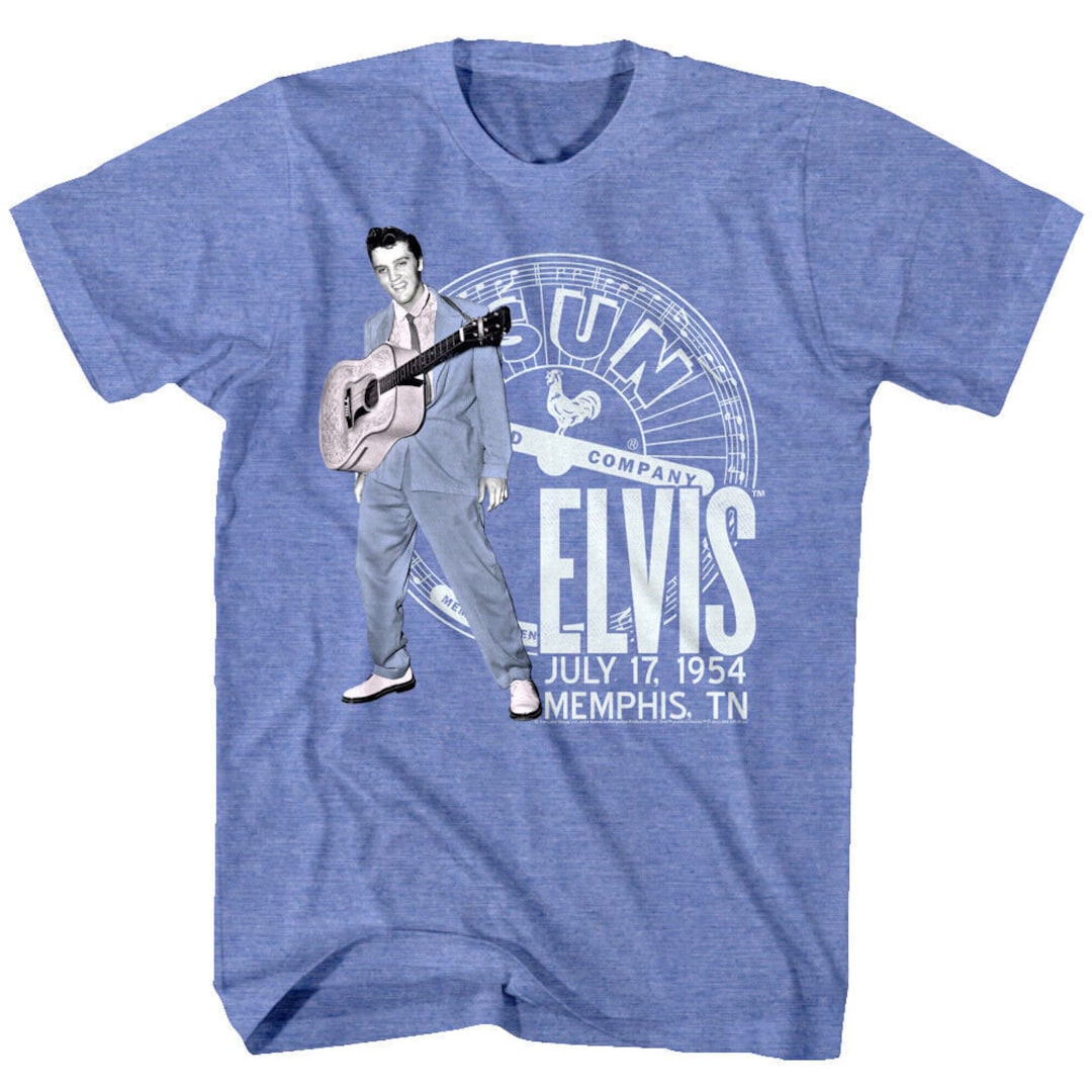 Elvis Presley Blue Moon Adult T-shirt Adult Tees - Etsy