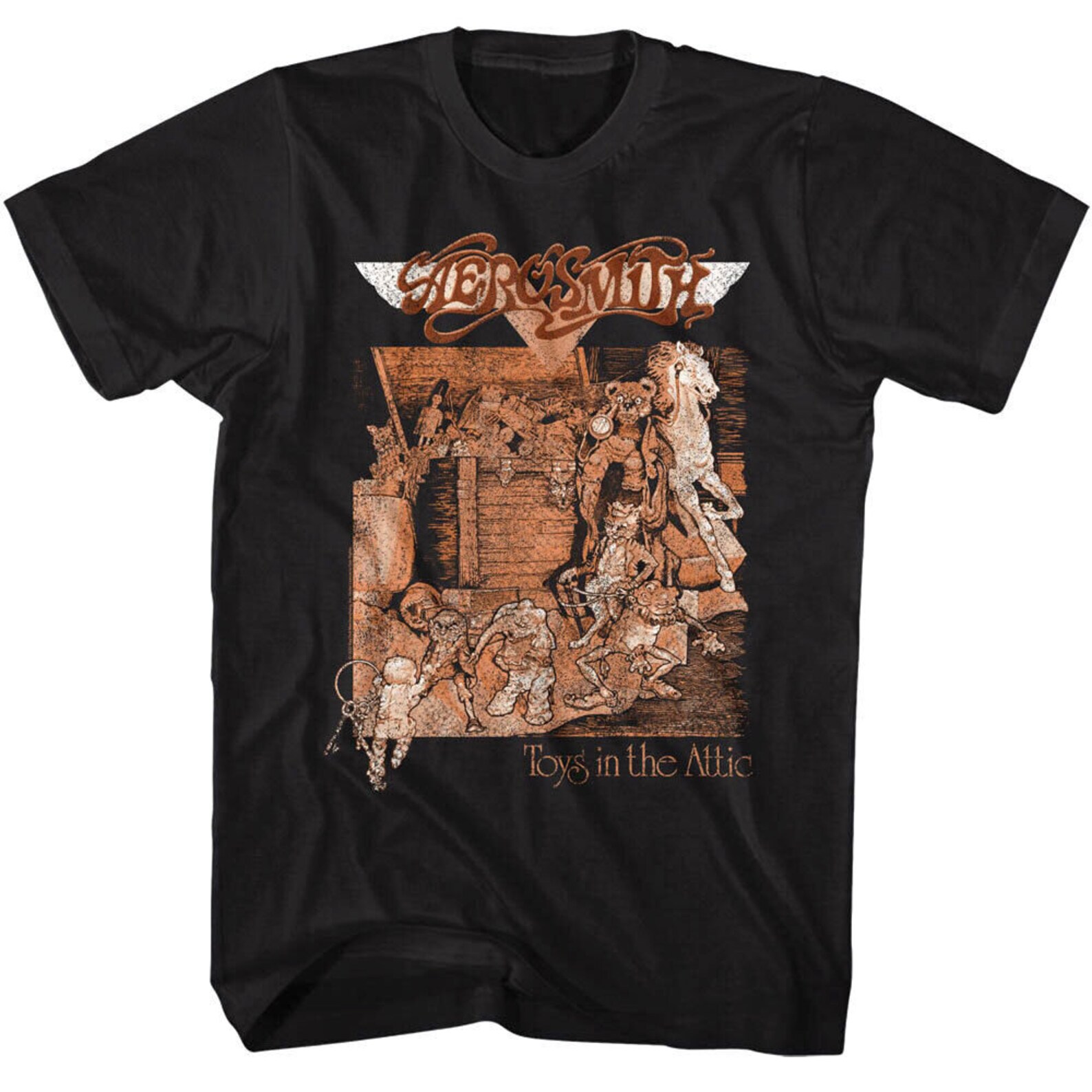 AEROSMITH Toys in the Attic Album Adult T-shirt - Etsy