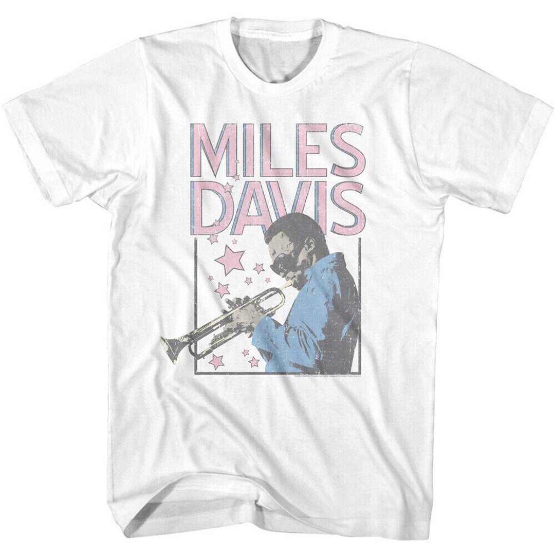 Miles Davis T-shirt Adult Jazz Star American Trumpet Legend Art-shirt ...