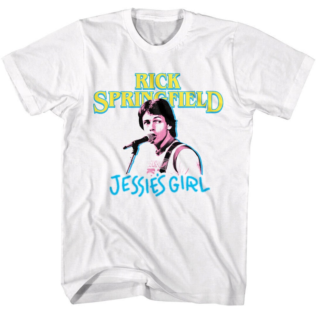 Rick Springfield Jessie's Girl Men's T Shirt Adult Tees - Etsy