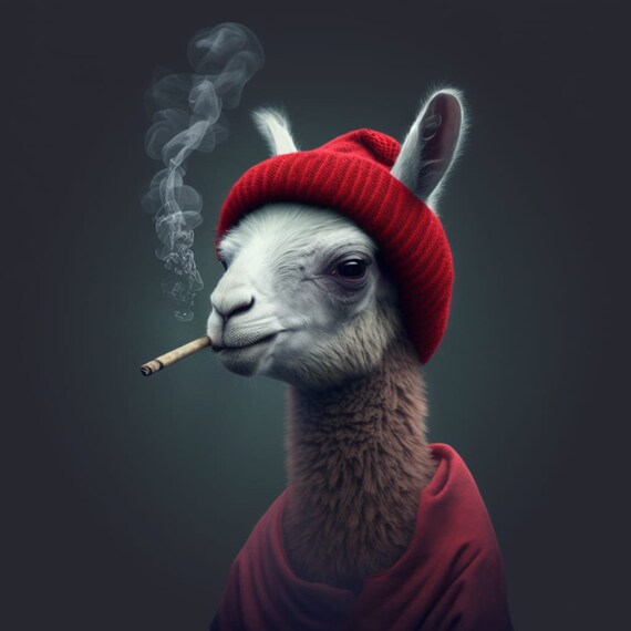Hipster Llama