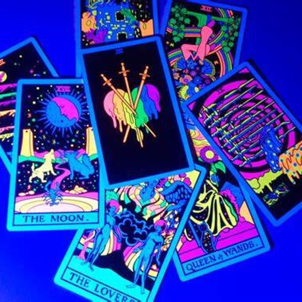 Psychedelic Tarot - Etsy