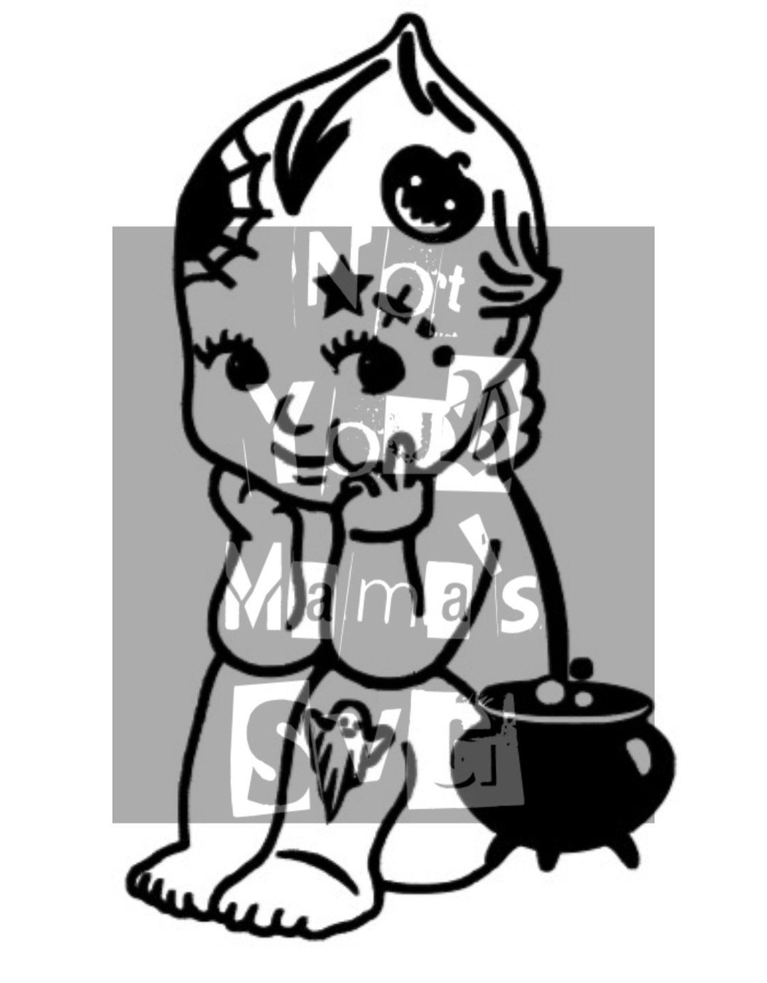 Kewpie Halloween SVG Naughty SVG Instant Download SVG for - Etsy Australia