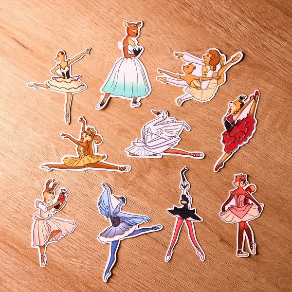 Ballet Sticker - Etsy