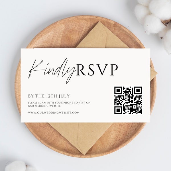 Rsvp Business Card - Etsy