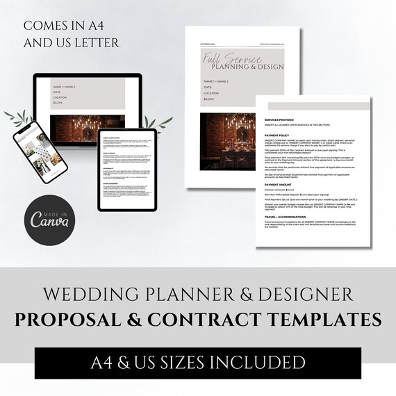 Wedding planner proposal sample letter | Beachweddingtips.com