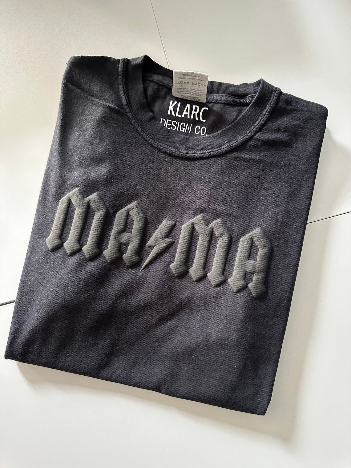 Mama Lightening Bolt Shirt Puff Vinyl Mama Shirt Shirt for Mom Comfort ...